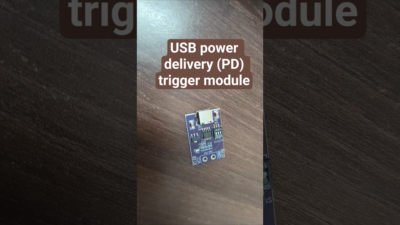 Testing USB-C PD trigger module (Switchable)