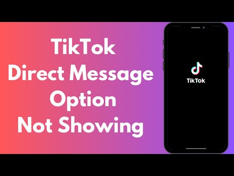 How to Fix TikTok Direct Message Not Showing iPhone (2024)