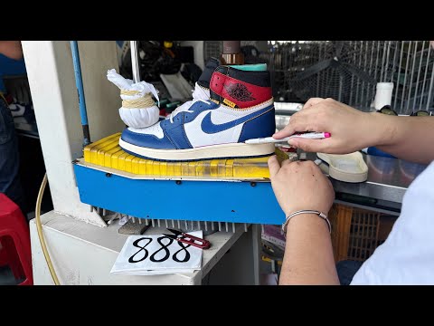 Full size Jordan 1 Retro High Union Los Angeles Blue Toe from 888 factory is coming soon .