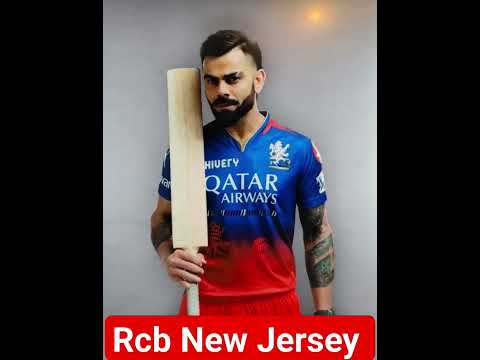 Rcb new Jersey. new rcb Jersey. new RCB Logo. rcb unbox show Live. #rcb #viratkohli #shortvideo