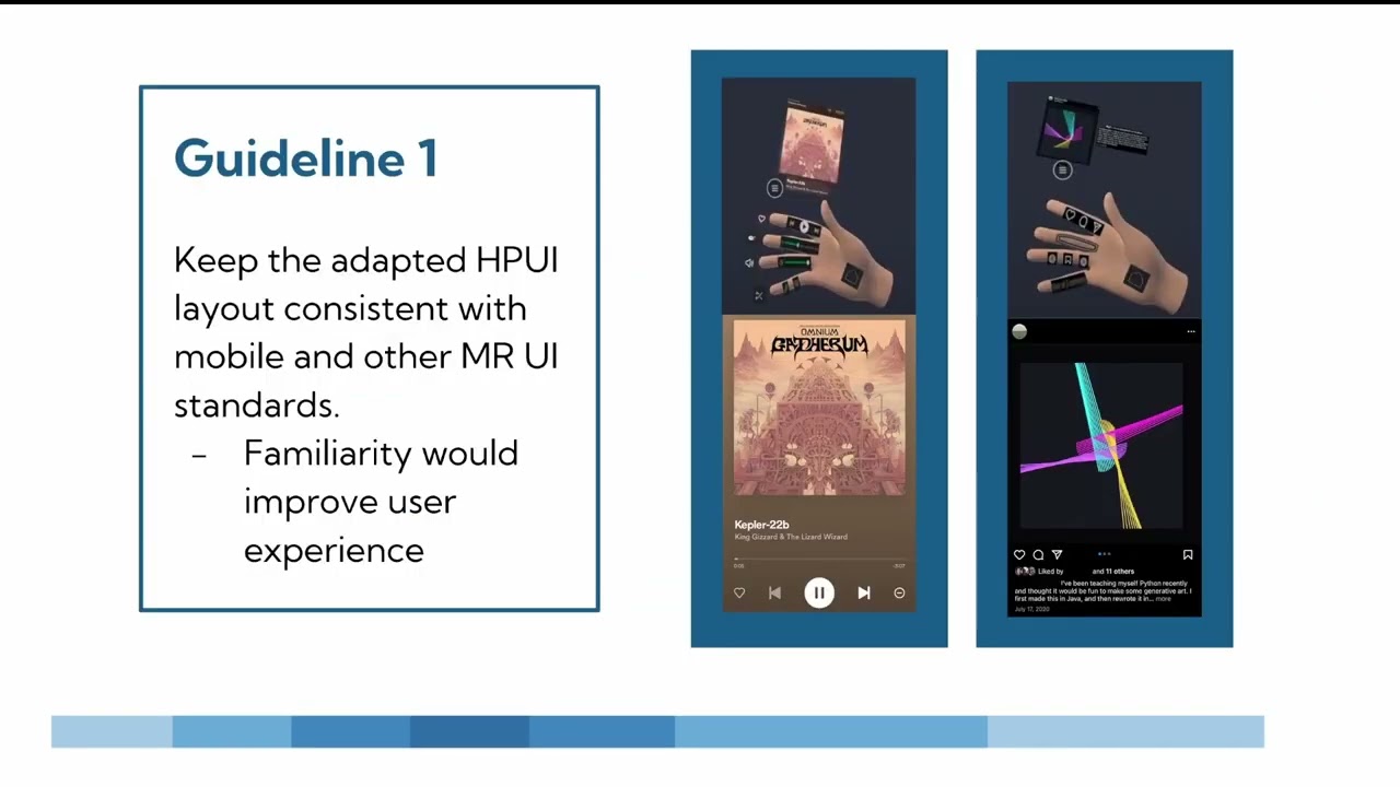Evaluating design guidelines for hand proximate user interfaces