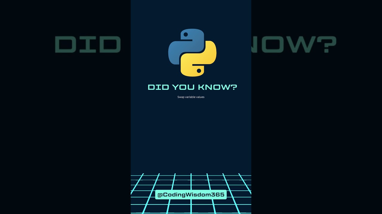 Swap Variable Values In A Tuple (Python)