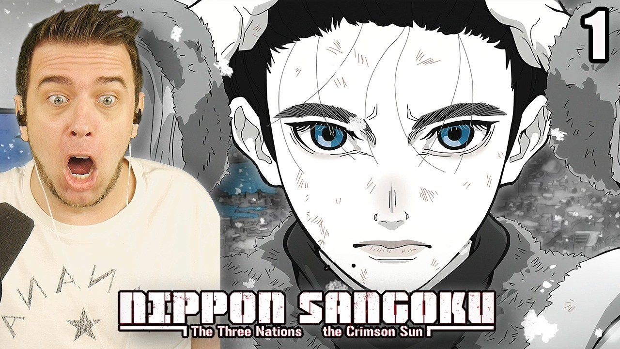 THIS ANIME CAME OUT OF NOWHERE! | Nippon Sangoku Episode 1 REACTION | 日本三國