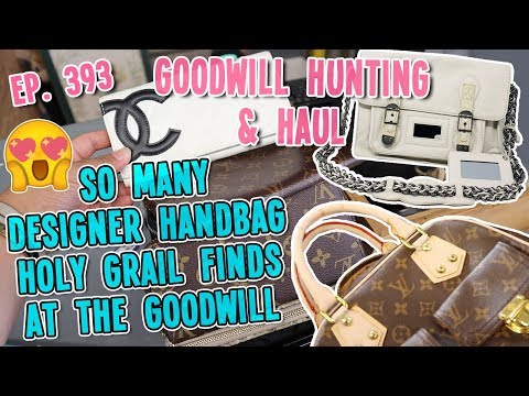 SO MANY DESIGNER HANDBAG HOLY GRAIL FINDS AT THE GOODWILL | VLOG EP. 393