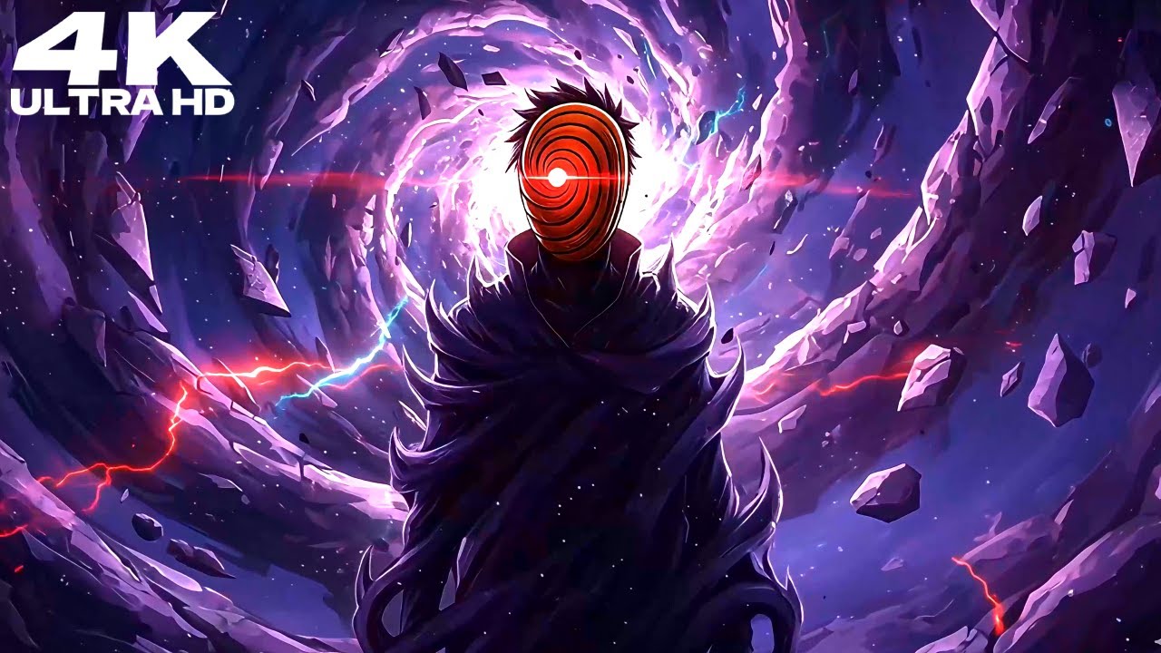 Obito’s Vortex of Vengeance 4K | Live Wallpaper | Screen Saver