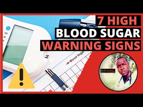 7 Warning Signs that you may Have High Blood Sugar