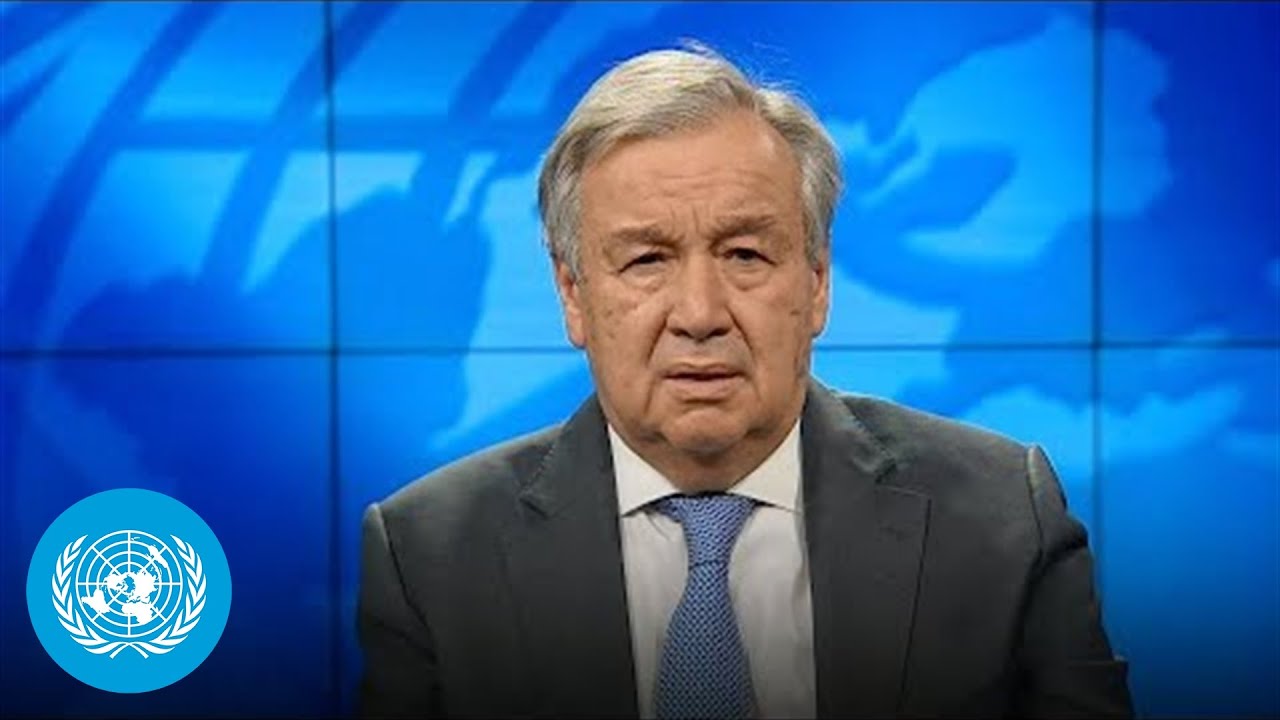 UN Chief on the UNEP Emissions Gap Report 2020