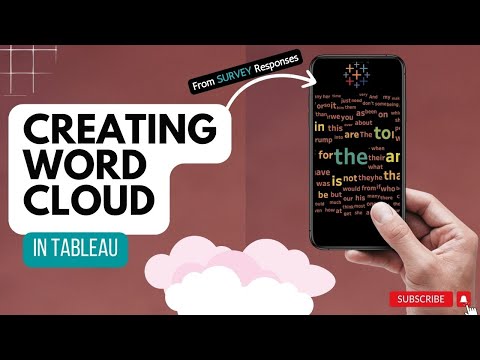How to Create Word cloud in Tableau from Survey Data