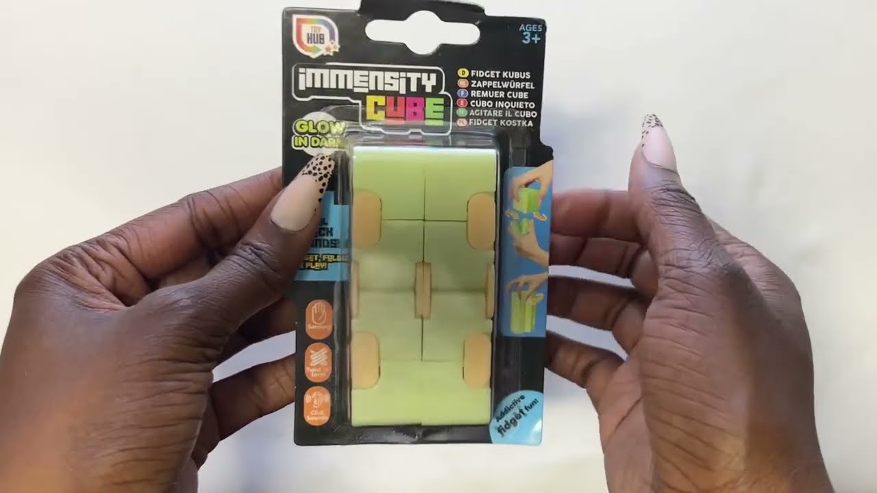 Infinity Cube Fidget Toy | ASMR No Talking
