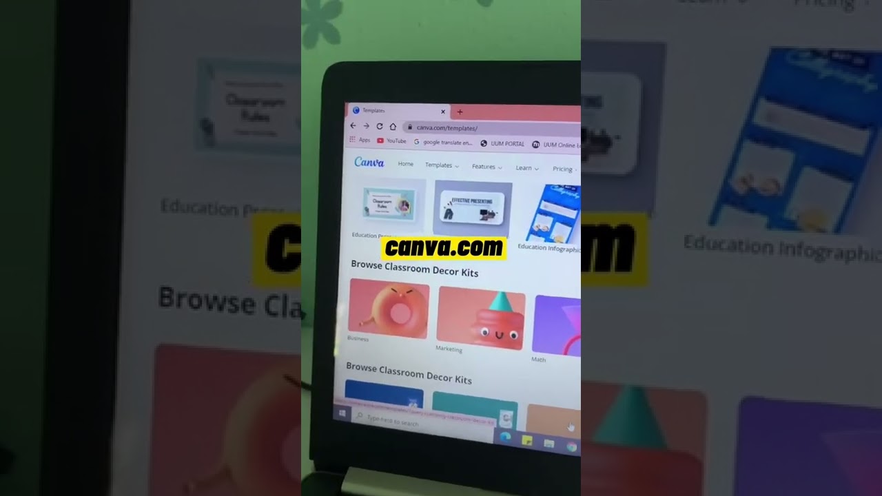 8 websites for free and creative powerpoint template part 2! #novactissa #UUM #powerpoint #students