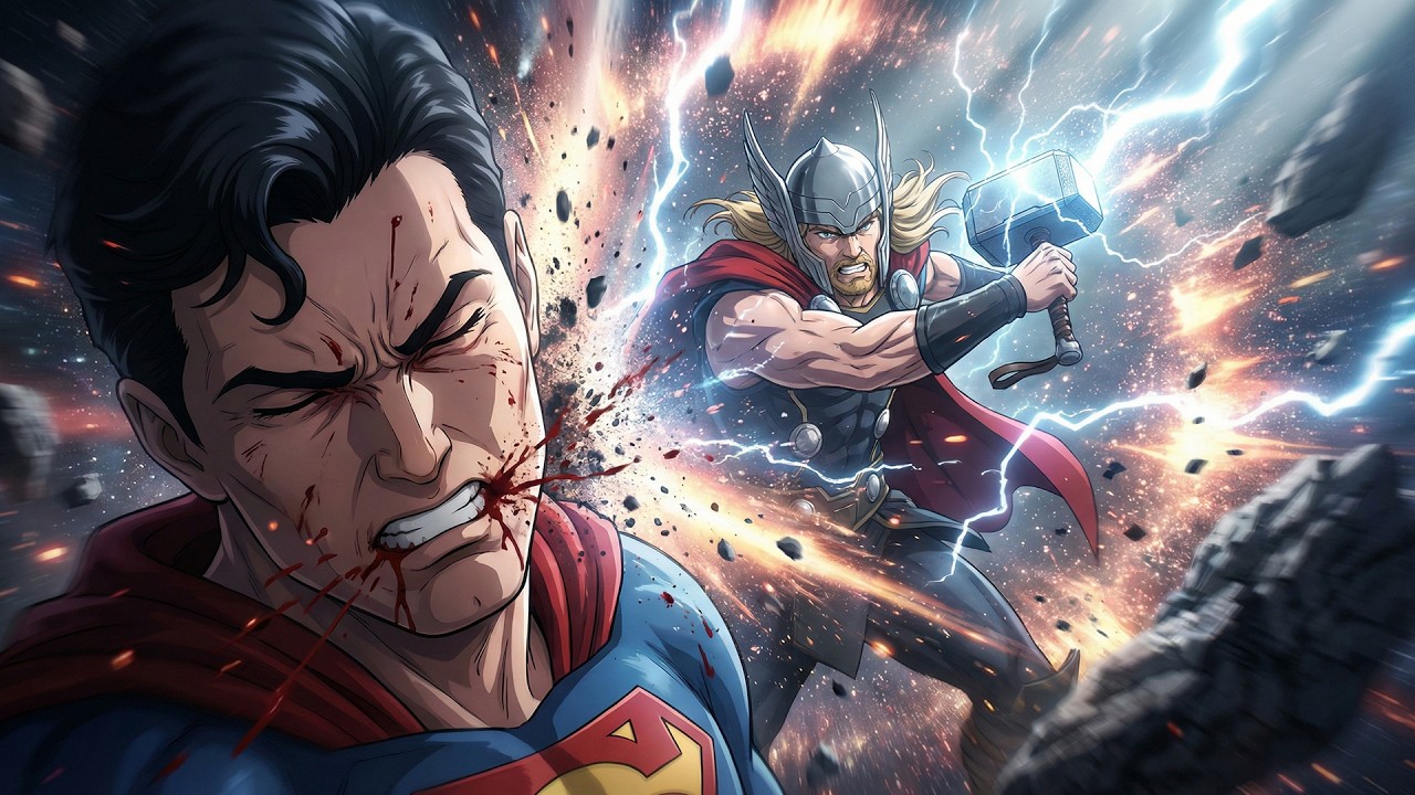 Could SUPERMAN Survive a Battle Against THOR?