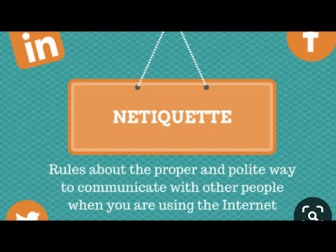 Internet Etiquette:-