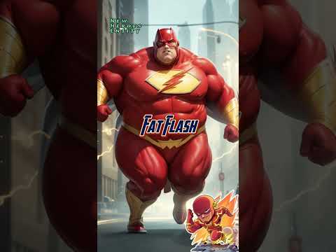 Justice League Characters | Fat - Simpapa Polyubila ❤️ #shorts #justiceleague #fat