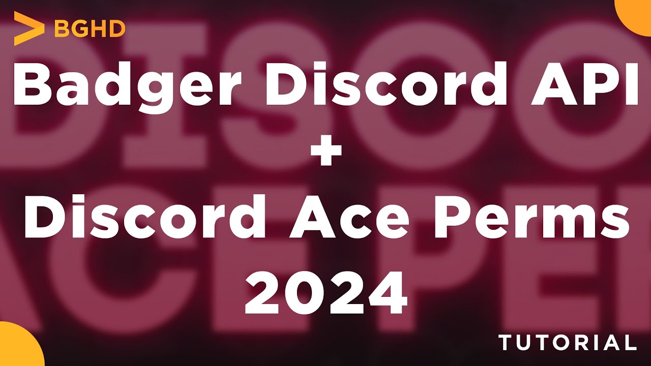 How to Install BadgerDiscordAPI/DiscordAcePerms for FiveM (2024)