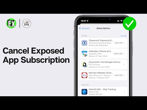 How to Cancel Exposed App Subscription (2024)