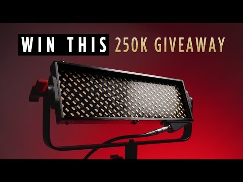 Win This Light! 250K Subscriber Giveaway