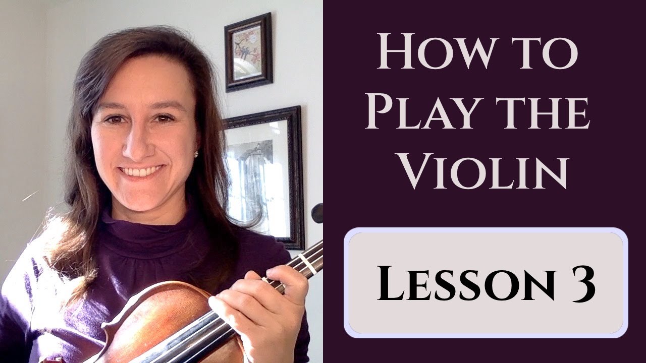 How to Play Violin: Lesson 3 - Learning 1st Finger Placement by Ear! | Beginner Violin Series