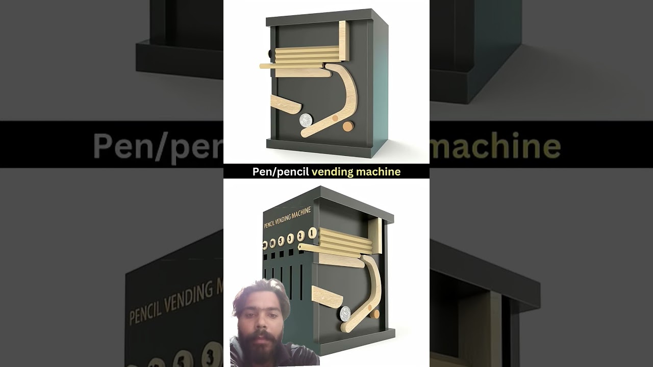 Best vending machine 🙌#inventions#old#desing#cad#solidworks
