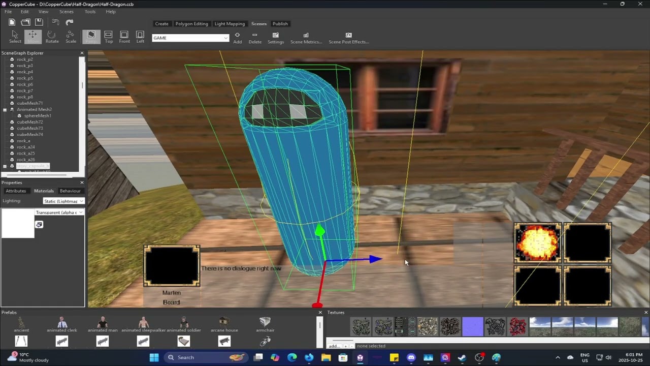 Half Dragon DevLog#25 - #gamedev #devlog #coppercube6