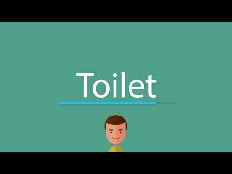 How to pronounce Toilet