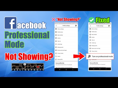 Facebook Professional Mode Not Showing? (Fixed 2025!) 🔧