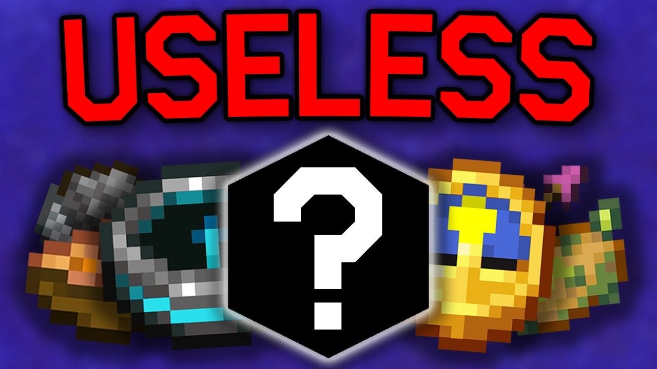 What is the MOST Useless item in Minecraft?