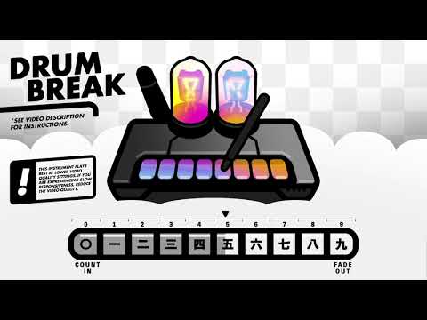 Interactive YouTube Instrument DRUM BREAK - DrBa1-2b (120BPM)