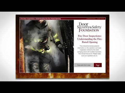 E-learning: National Fire Door Inspections
