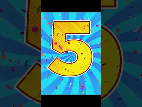 Number 5 | 5 cookies, Tracing, and counting 5 | Hindi | Sun Kids TV #shorts