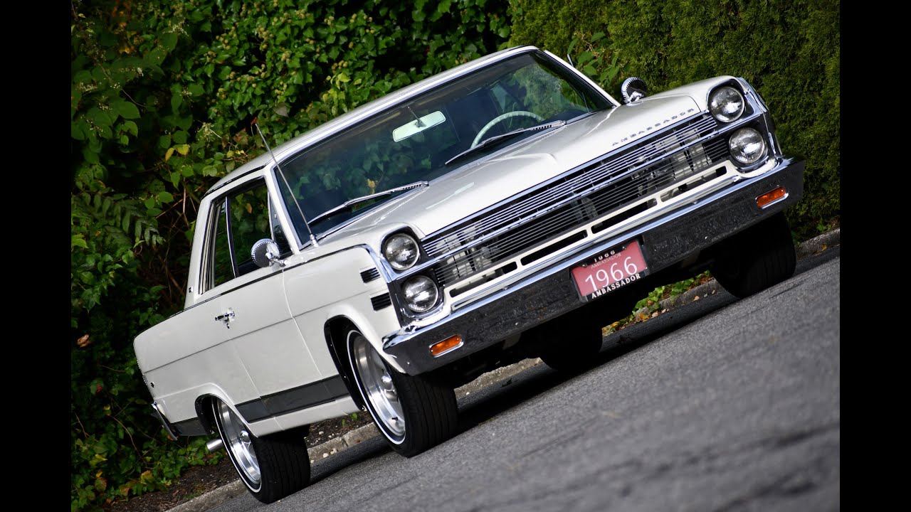 1966 AMC Ambassador Diplomat - Road Tested by Antoine C. - Autosport Designs