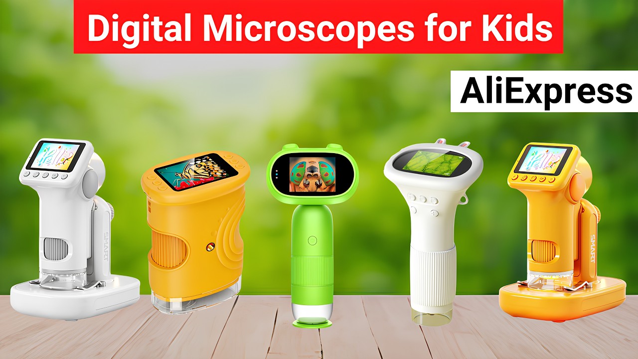 Top 5 Best Digital Microscopes for Kids in 2026