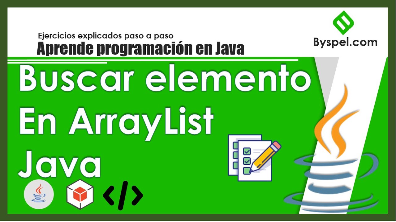 💻 Buscar elemento en ARRAYLIST Java ✅ AGREGAR elementos a un ARRAYLIST Java ✅CURSO DE JAVA