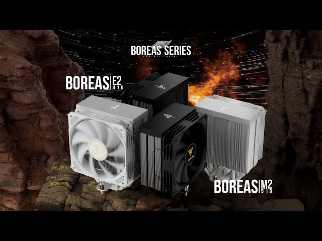 Cpu Cooler Gamdias Boreas E2-41D Display 120mm - Preto | StudioPC