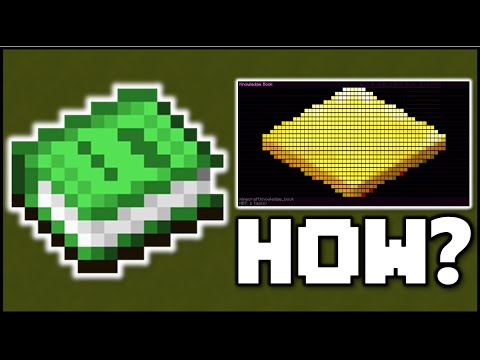 Minecraft - How To Use The Knowledge Book! (Secret Item)
