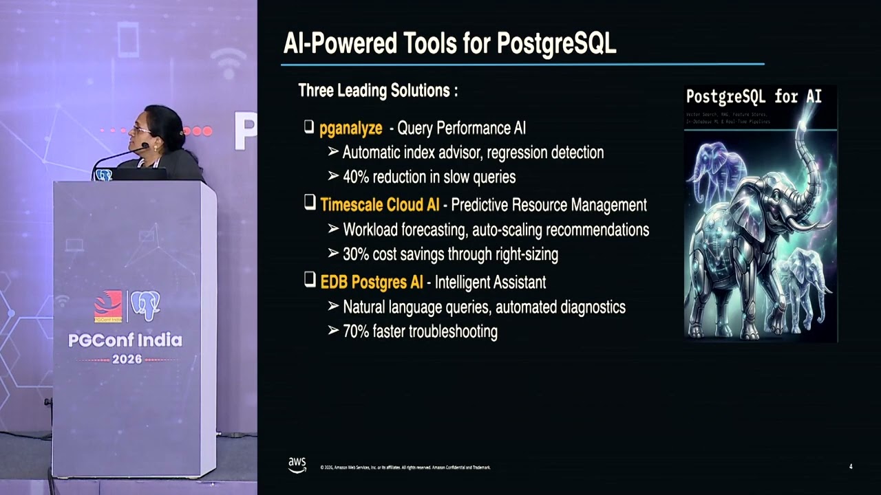 Lightning Talk: Predictive Database Management: AI Tools for Modern PostgreSQL DBAs