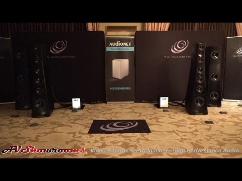 GTT Audio, The YG Acoustics, Audionet Room at 2017 CES, Kubala Sosna, Kronos