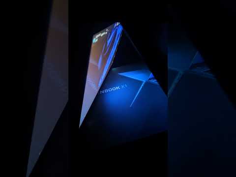 Infinix inbook x1 laptop???? first boot #shorts #infinixinbook