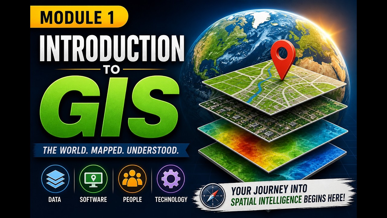 Module1 Introduction to GIS Explained | gis mapping spatial-analysis #gis #mapping #spatialanalysis