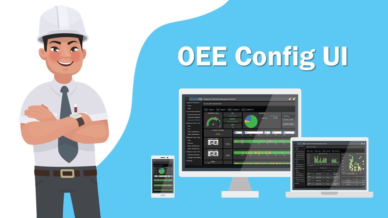 【iFactory SRP】EP6｜Config UI of the OEE SRP