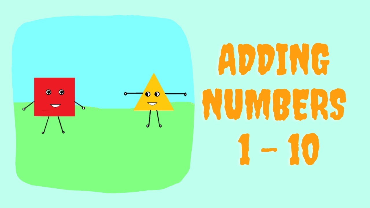 Adding numbers 1-10 | Addition within 10 | Created for Kids | COCONUT ACADEMY