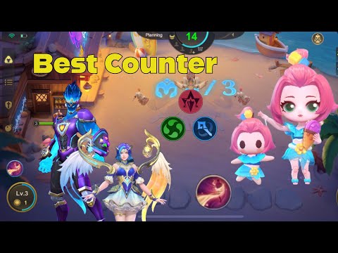 BEST VALE COUNTER? TOP GLOBAL STRATEGY MAGE GORD LUNOX TRINITY COUNTER VALE 3* HEROES