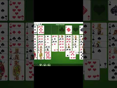 How to play freecell solitaire game no 636344 for beginner #freecell