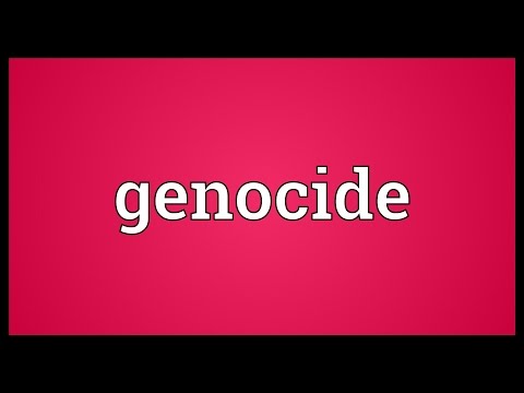 Genocide Meaning