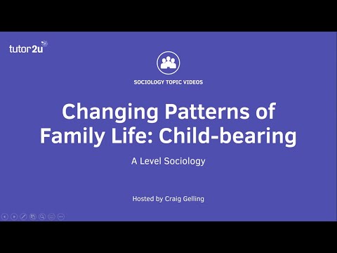 Changing Patterns of Family Life: Child-bearing | A Level Sociology - Families