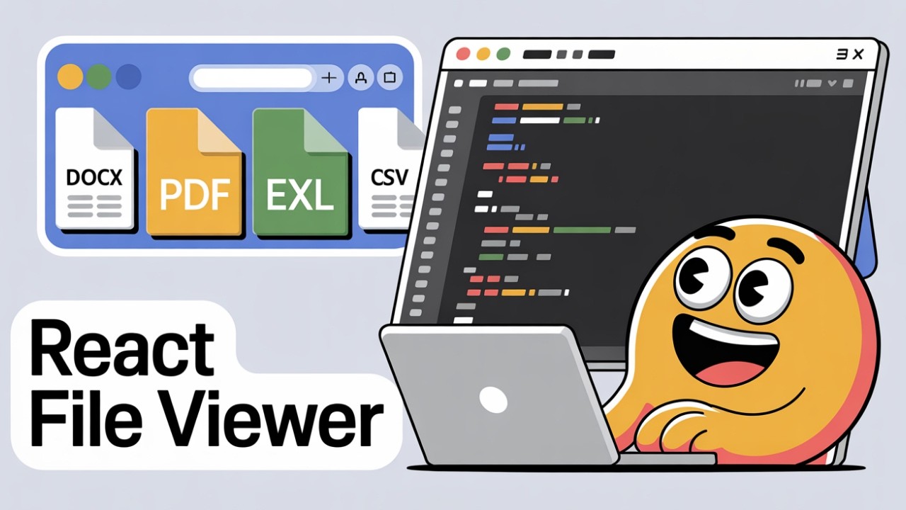 Build a React.js File Viewer to Render DOCX,PDF,Excel & CSV Using react-file-viewer in Browser