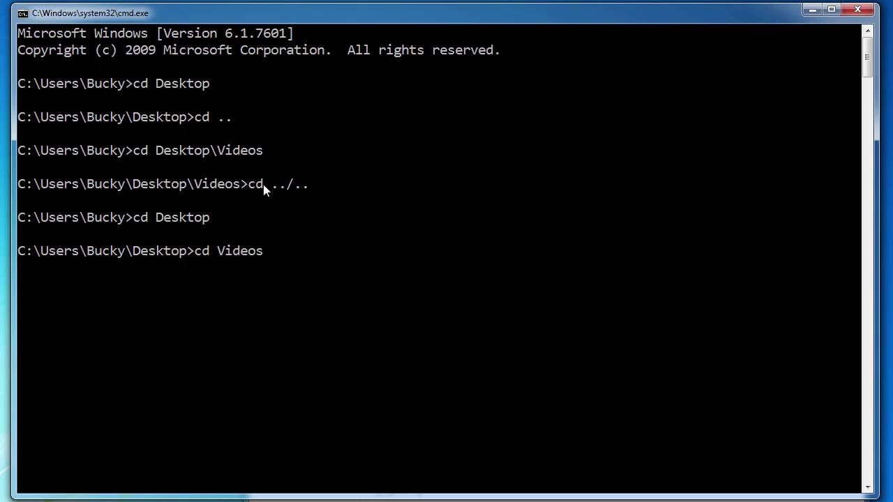 Windows Command Line Tutorial - 1 - Introduction to the Command Prompt