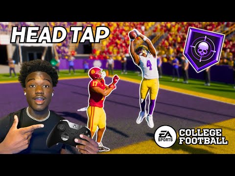 HOW TO USE WR SKILL MOVES IN COLLEGE FOOTBALL 25!