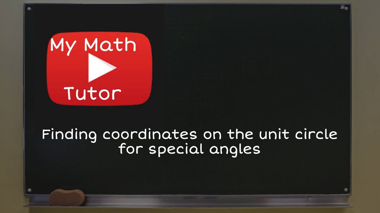 ALEKS | Finding coordinates on the unit circle for special angles