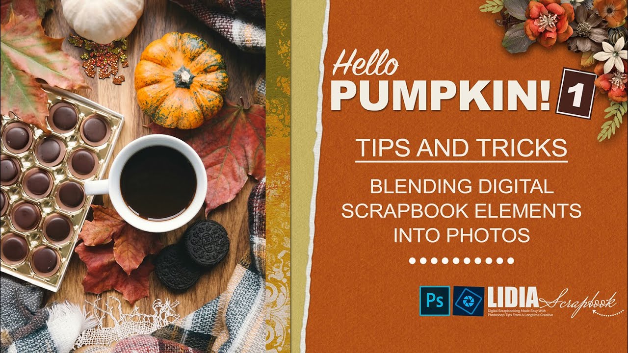 The SECRET to Blending Digital Scrapbook Elements Into Photos Naturally