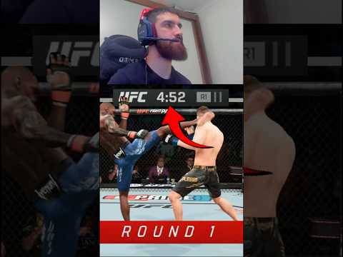 My Fastest Win in UFC 5! 🤣 #ufc #gaming #meme #isrealadesanya